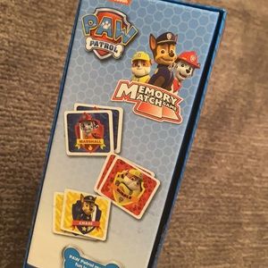 Toys | Paw Patrol Memory Match Game | Poshmark